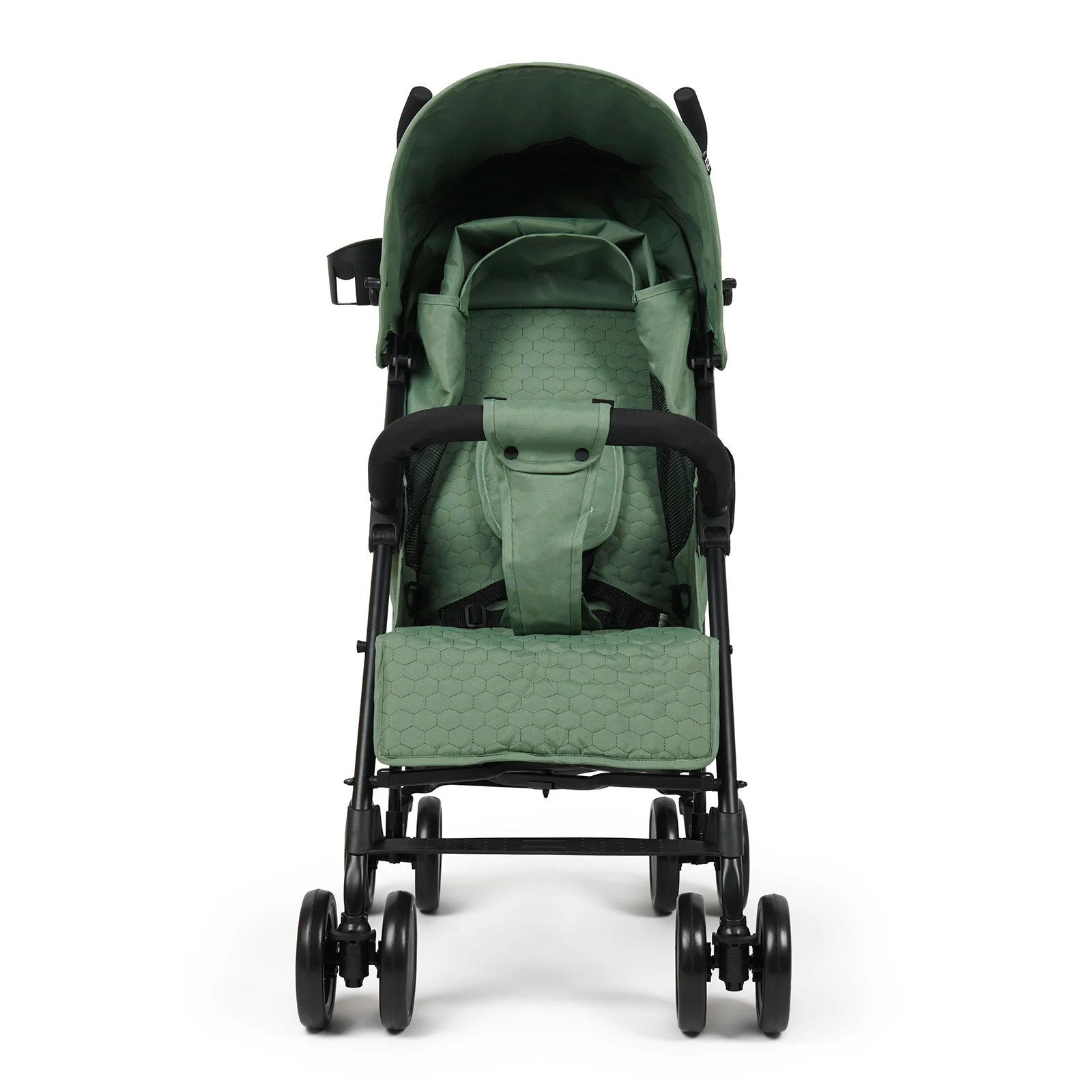 Puggle Litemax Pushchair with Rain Cover & Cup Holder - Sage Green ...