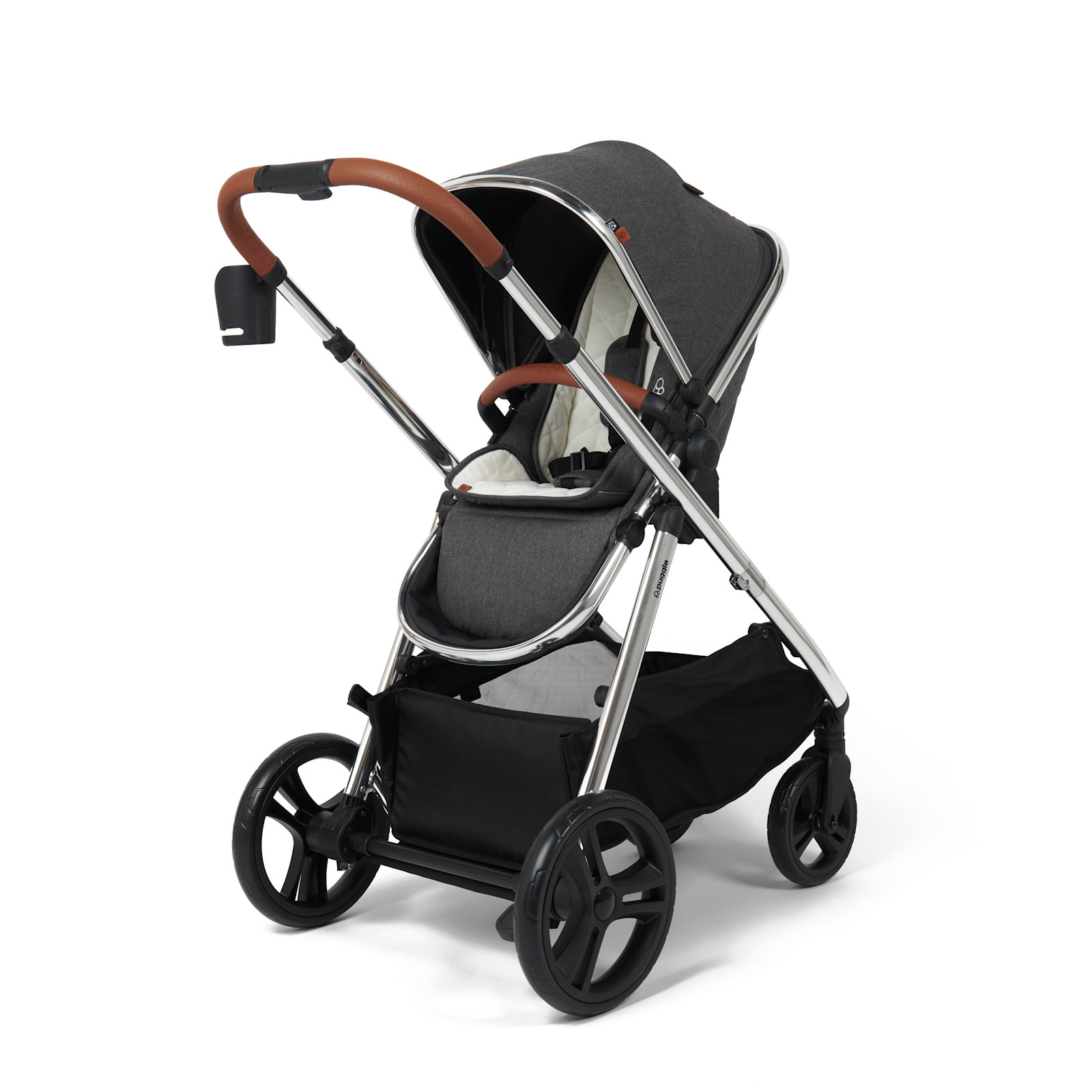 Puggle Memphis 3-in-1 Duo Double Travel System with Safe Fit i-Size ...
