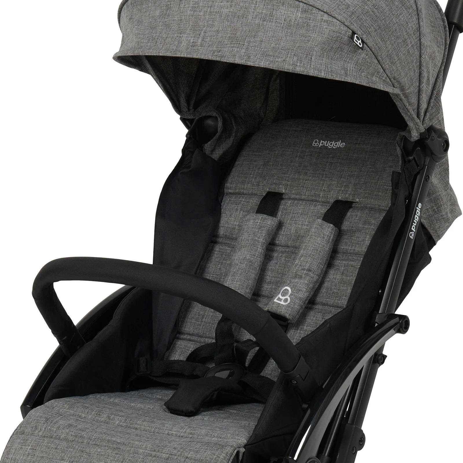Puggle Seattle Fold & Go Compact Pushchair - Graphite Grey | The ...