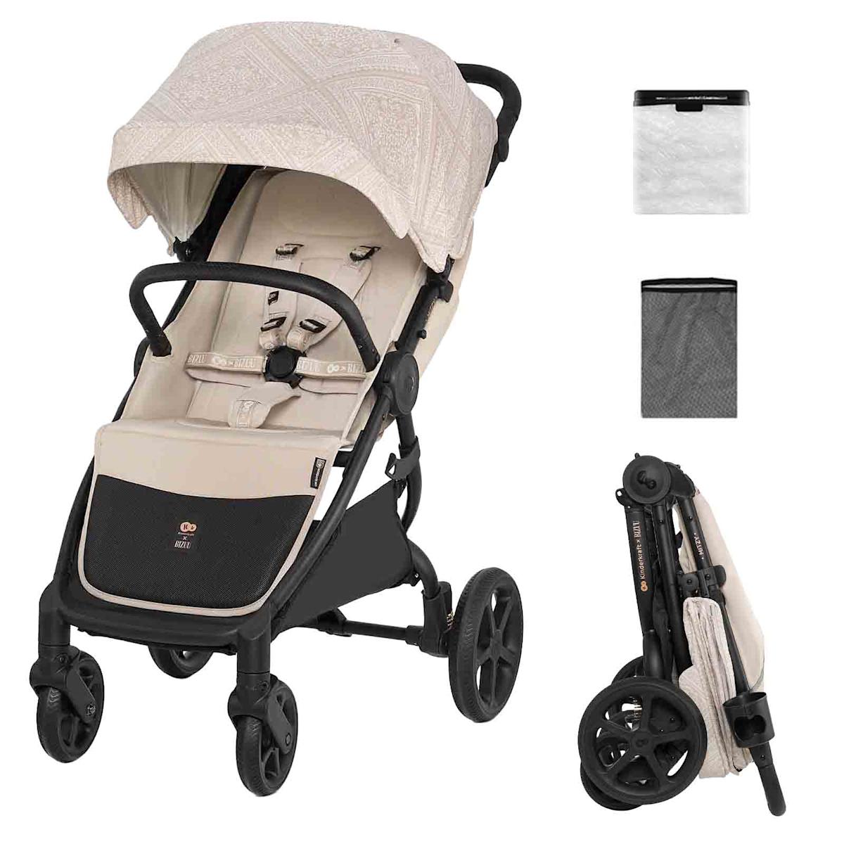 Kinderkraft Mitzy Stroller - Bizuu Dune Whisper | The Nursery Store