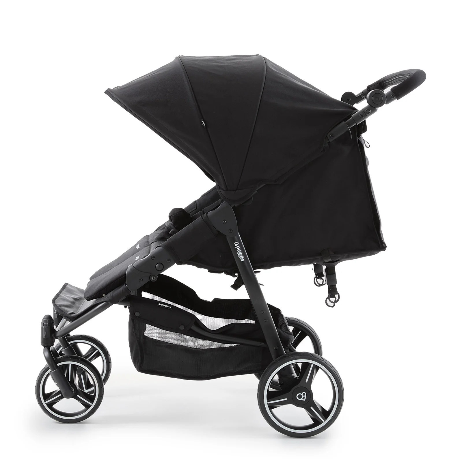 Puggle Slimline Twin Duo Travel System with Safe Fit i-Size R129 Car ...