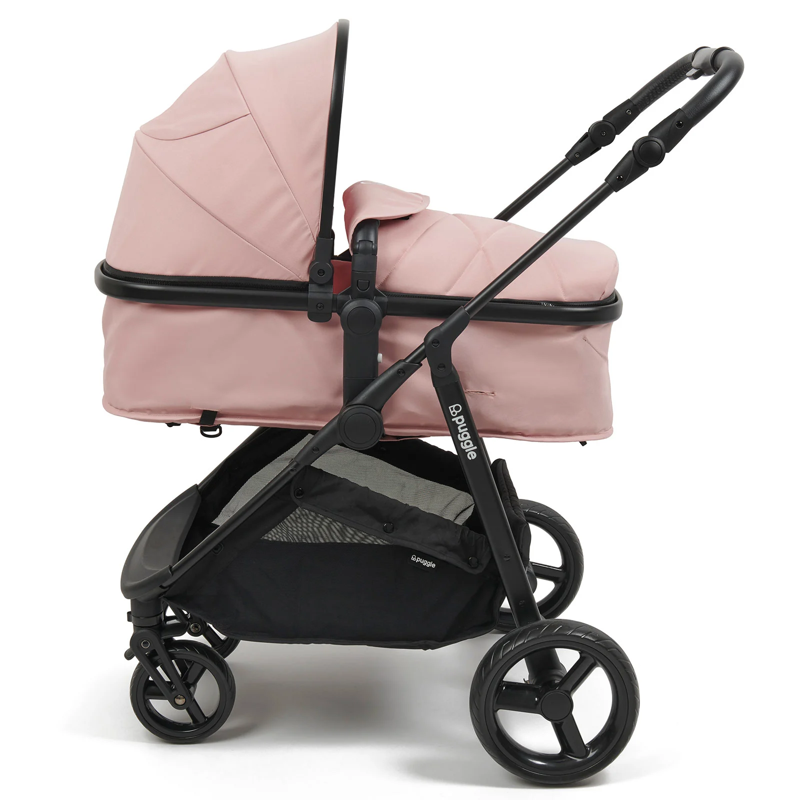 Puggle Monaco XT 2-in-1 Pushchair With Adjustable Handle Travel System ...