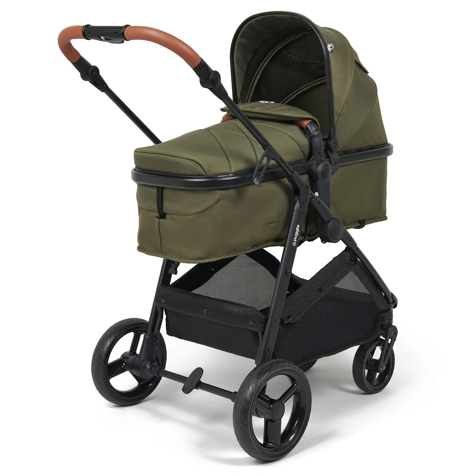 Puggle Monaco XT 2-in-1 Pushchair with Rain Cover - Forest Green | The ...