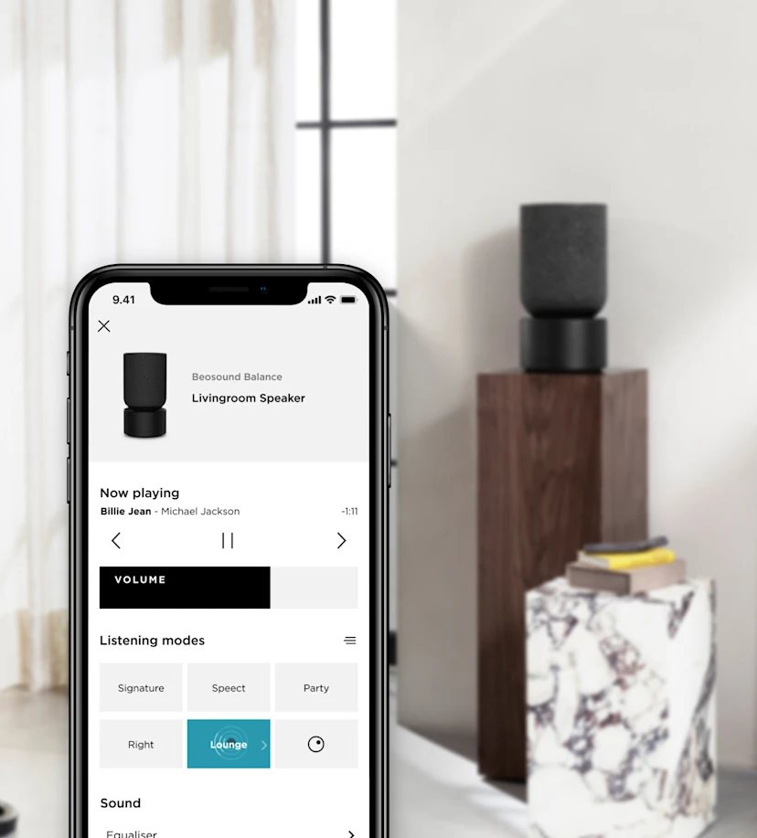 AR App and Bang & Olufsen App - Choose and use B&O products
