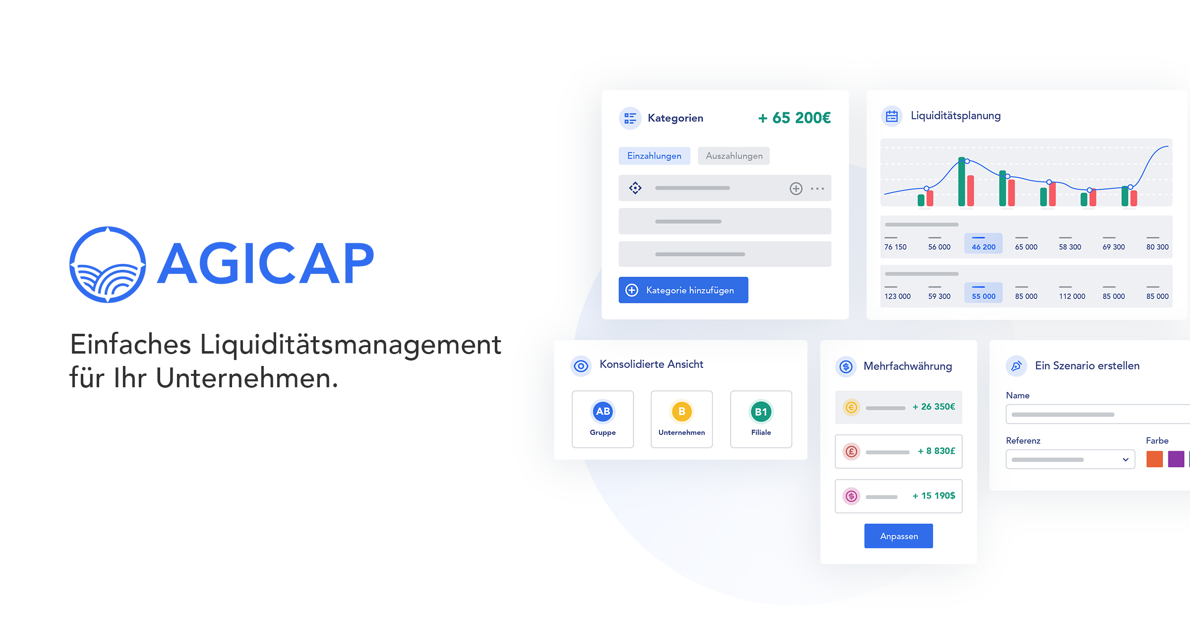 Liquiditätsplanung-Software | Agicap