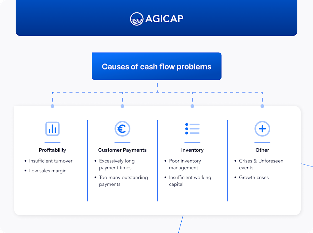 How To Deal With Cash Flow Problems / Cash Flow Issues | Agicap