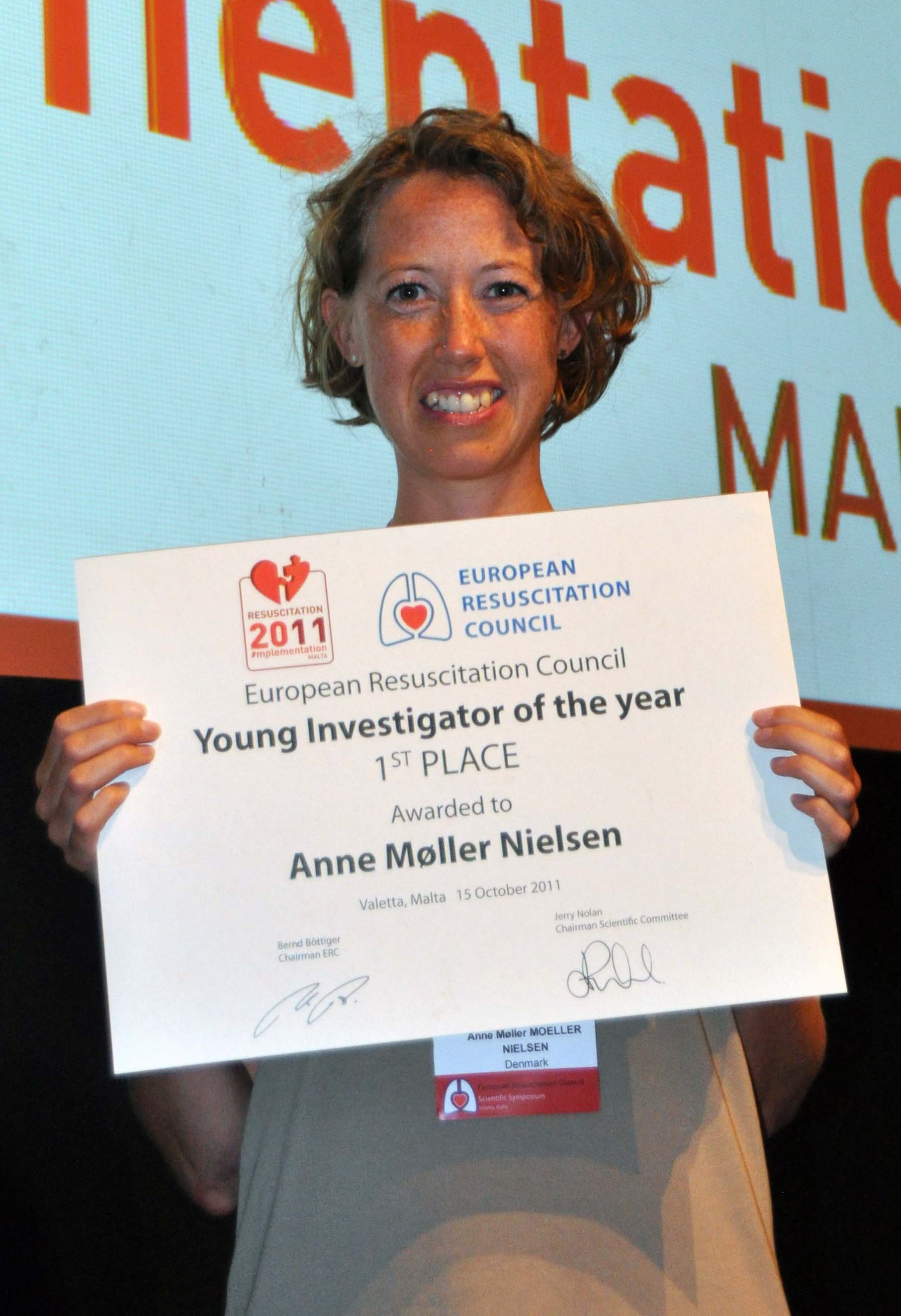 Det Europæiske Råd for Genoplivning belønner dansk forsker - Dagens Medicin