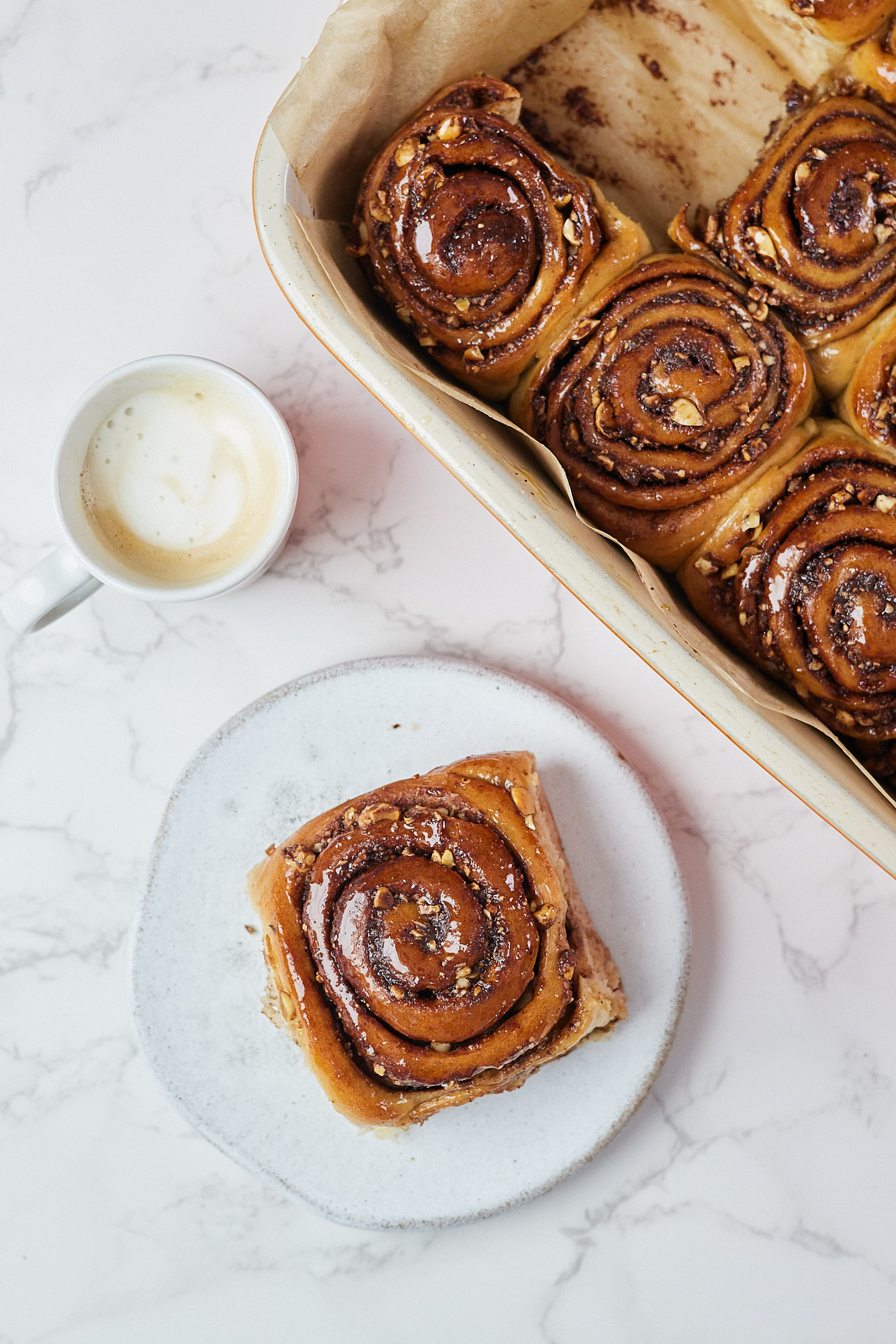 Chocolate & Hazelnut Buns | Deliciously Ella (UK)