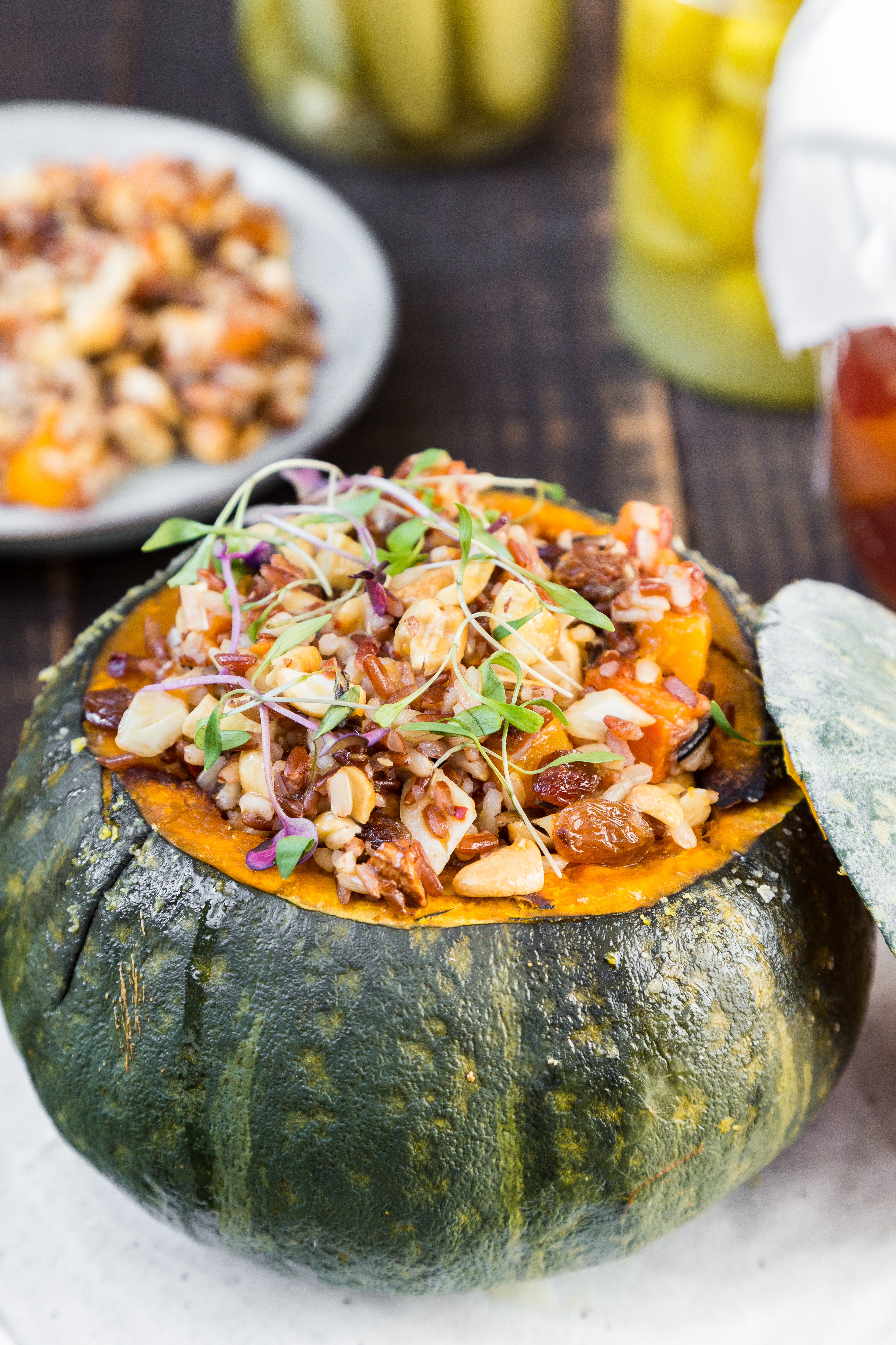 Stuffed Autumn Pumpkin
