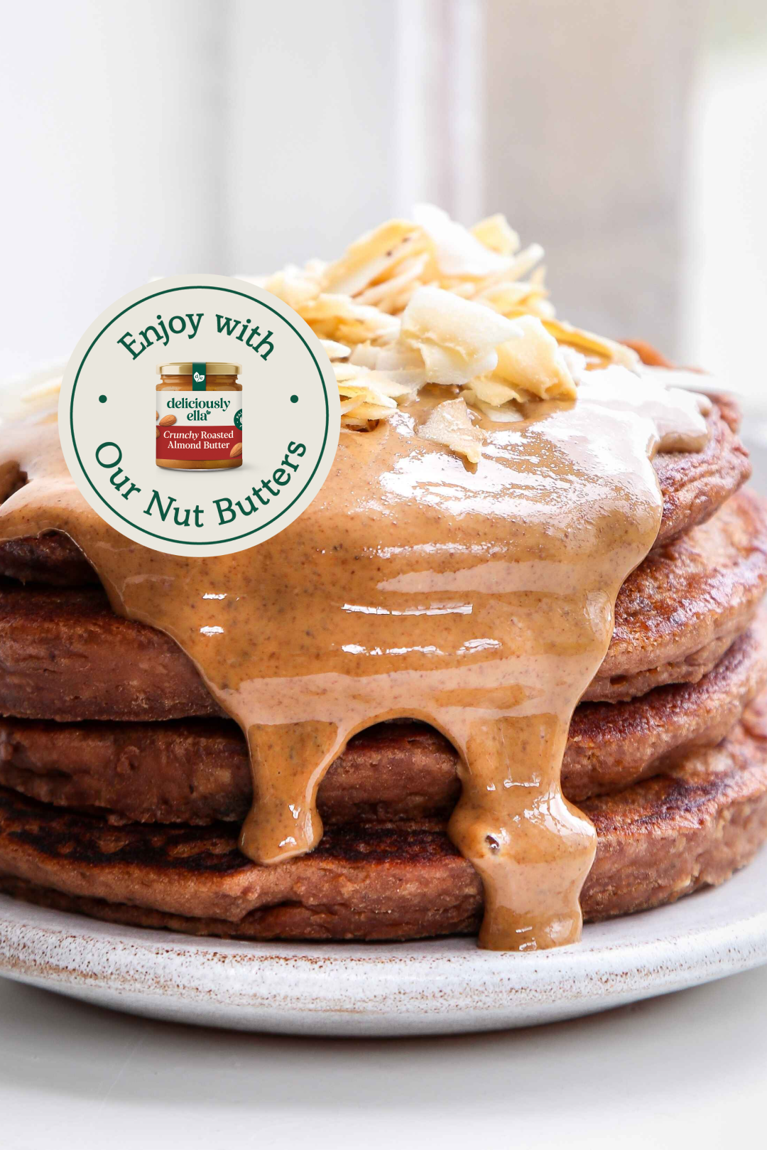 Cacao & Almond Pancakes | Deliciously Ella (UK)