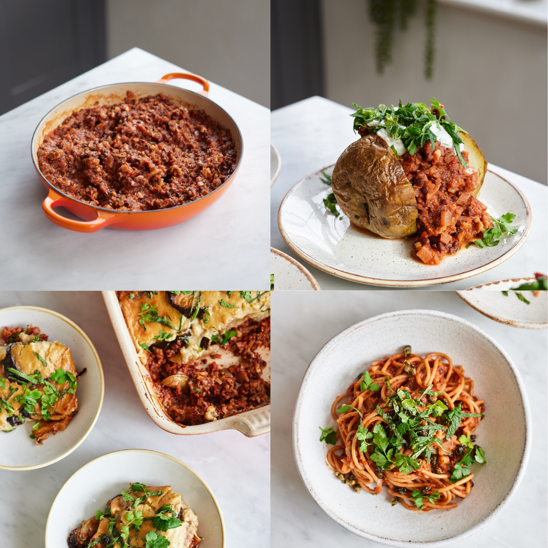 Walnut & Lentil Ragu - 3 Ways | Deliciously Ella (UK)