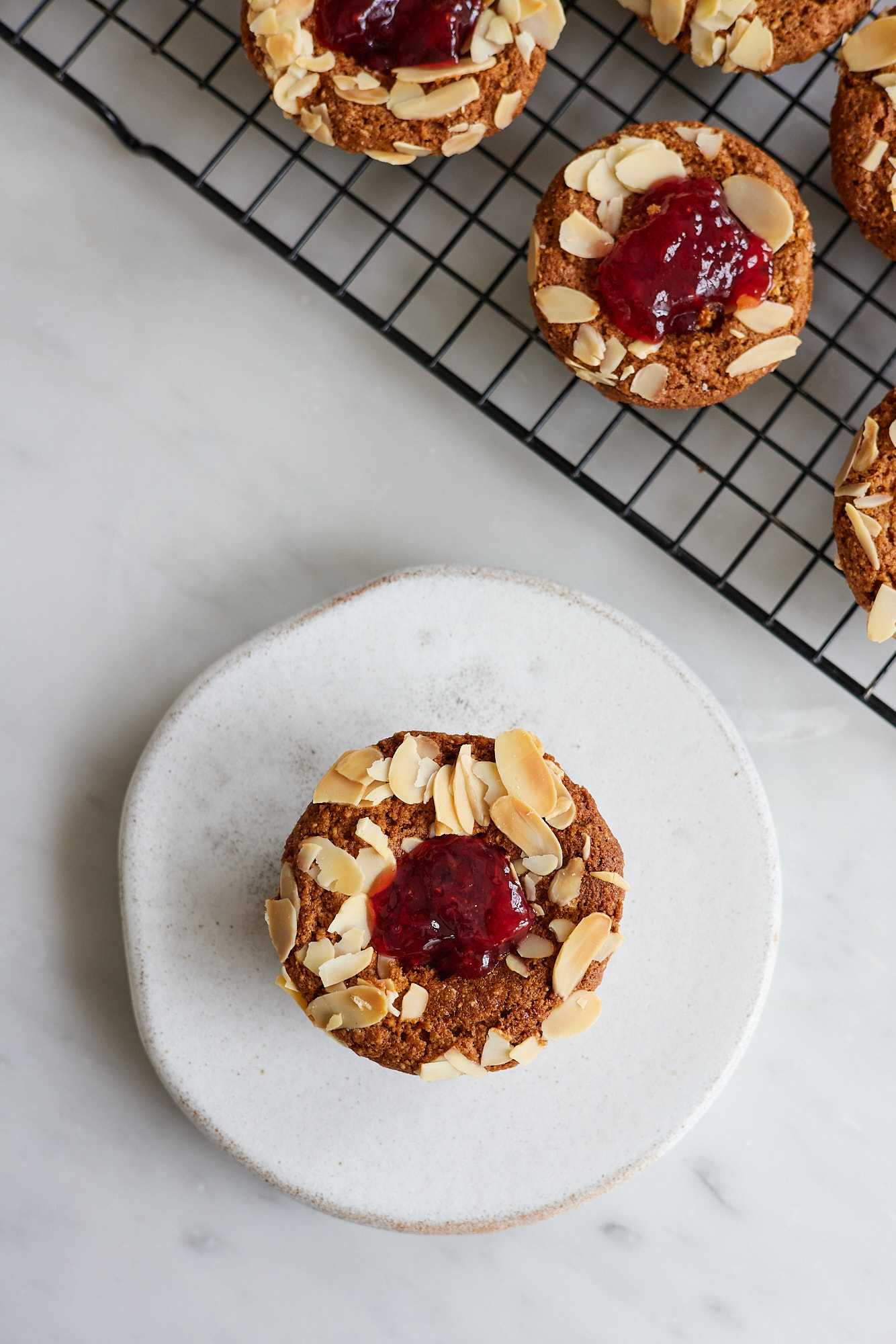Jammy Almond Cakes - Deliciously Ella