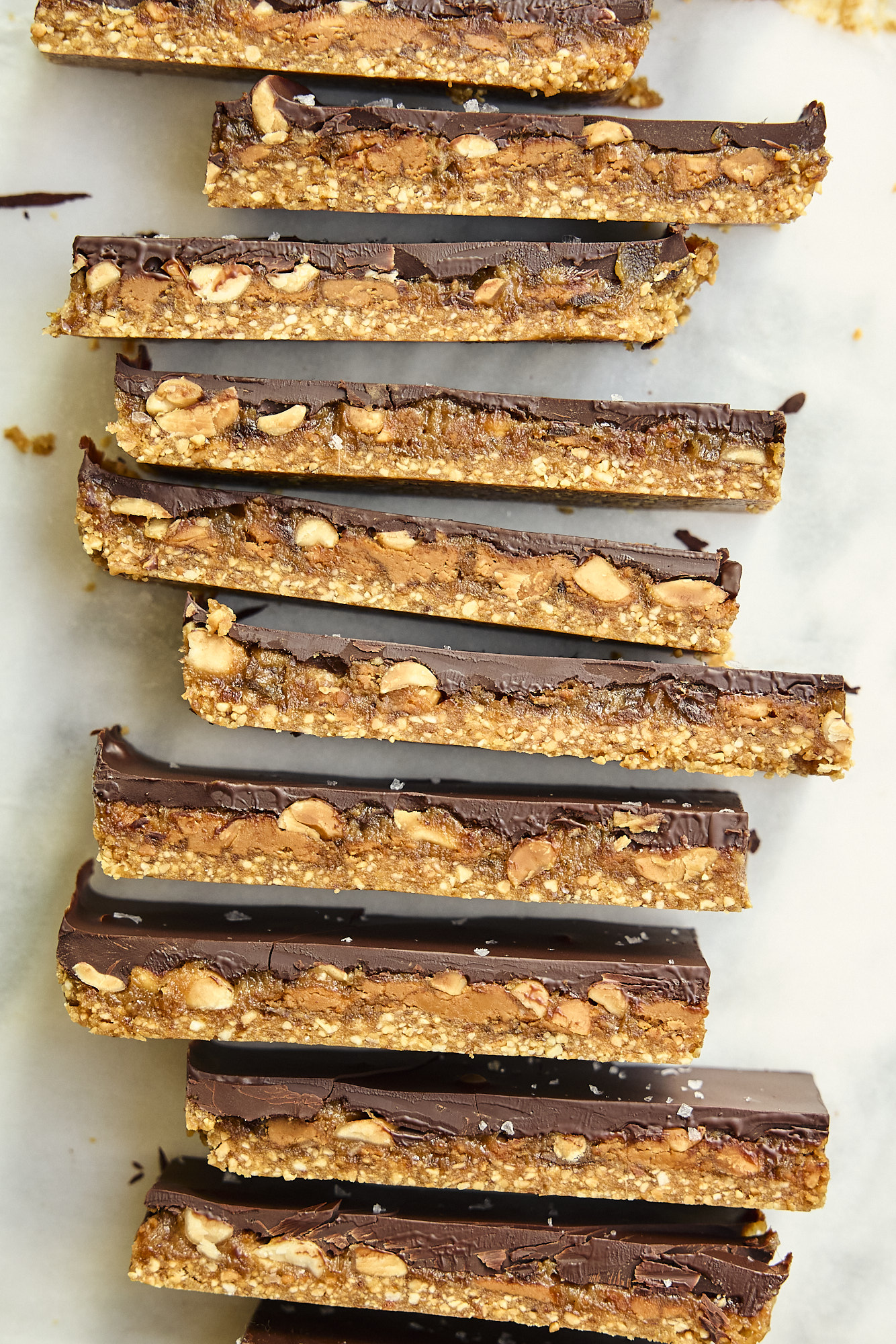 Homemade "Snickers" Bites