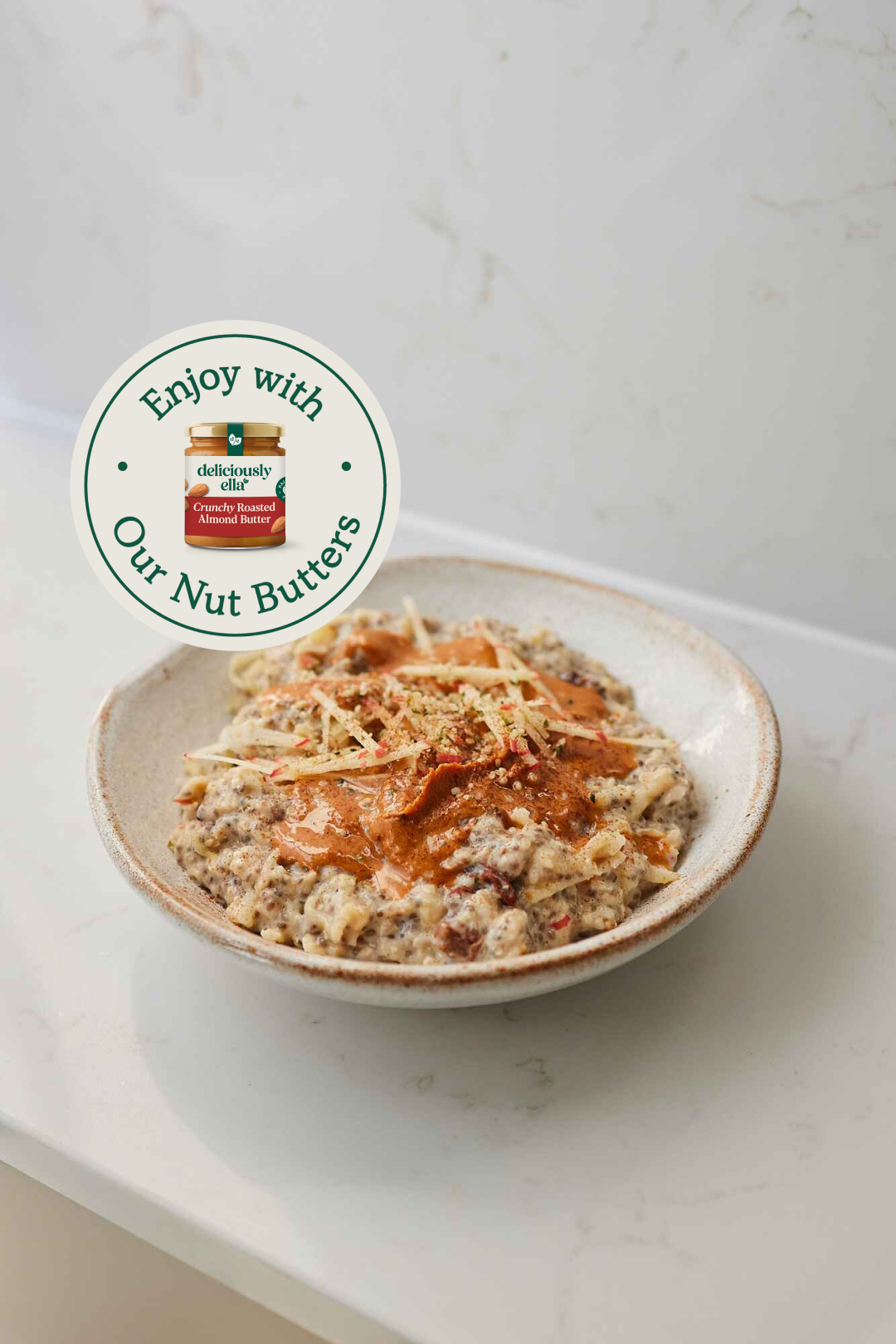 Apple Cinnamon Power Porridge | Deliciously Ella (UK)