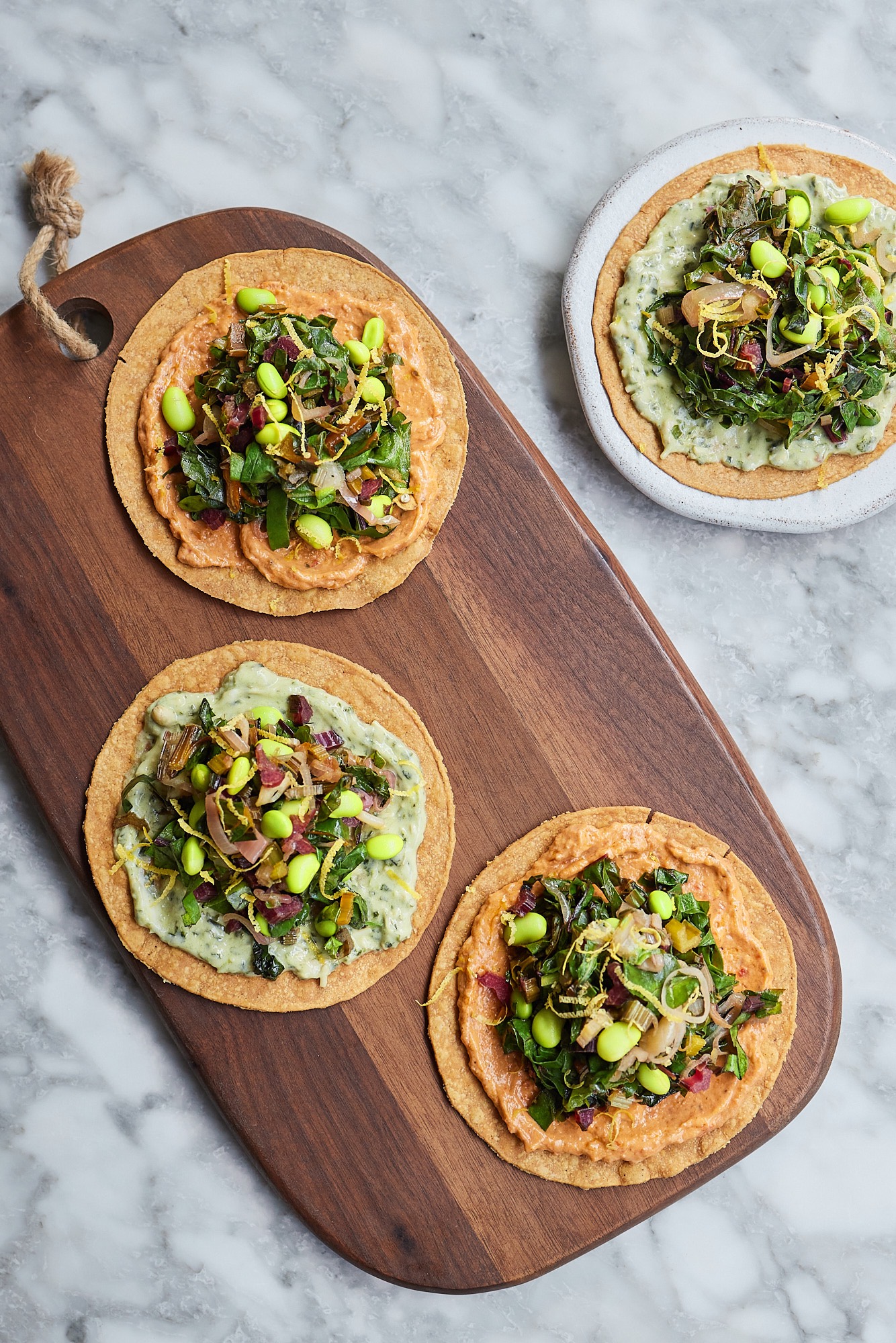 Summer Vegetable Tostadas - Deliciously Ella