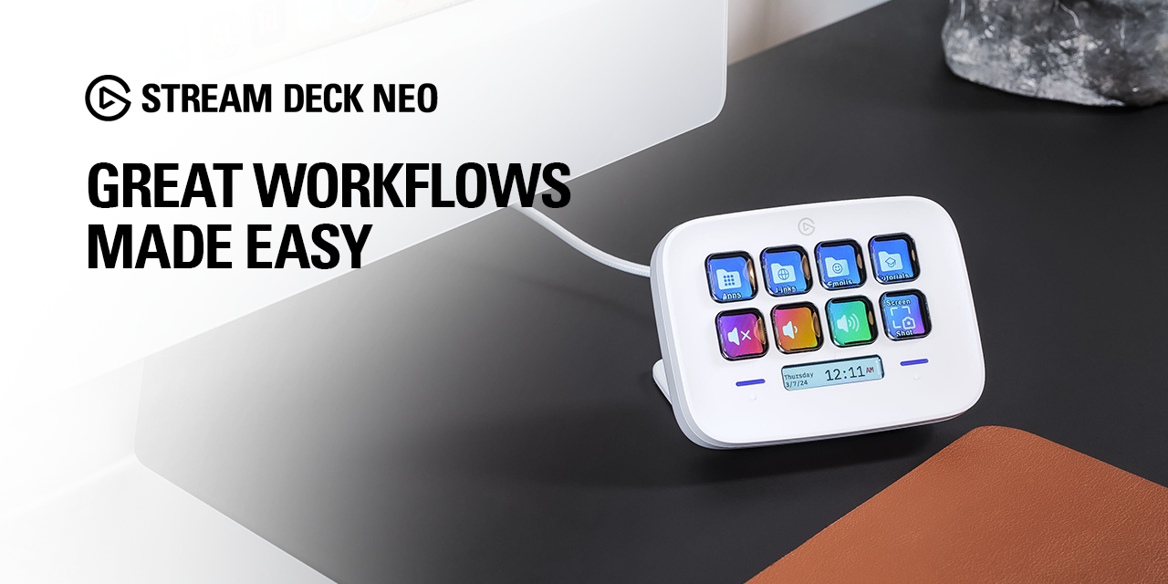 Meet Stream Deck Neo. Your new favorite companion | Elgato Marketplace