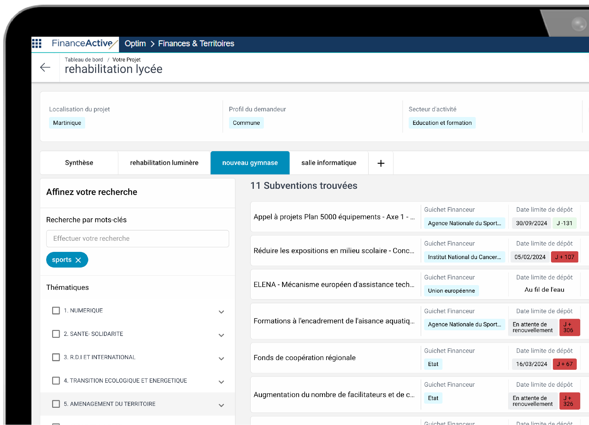 Optim Grants & Subsidies