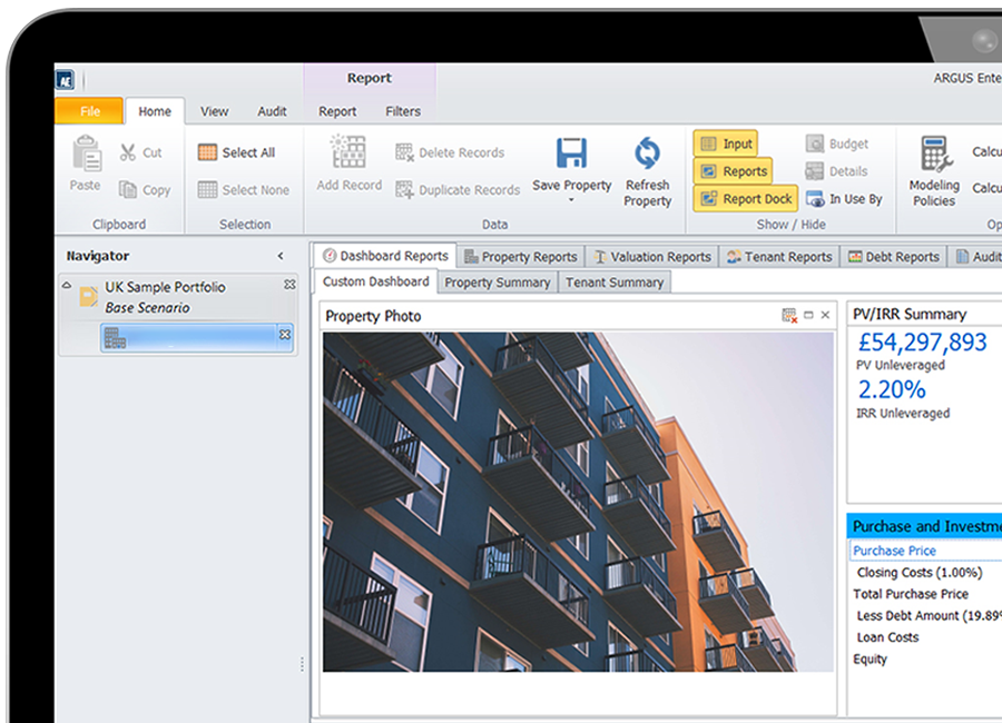 Commercial Property Valuation Software - ARGUS Enterprise