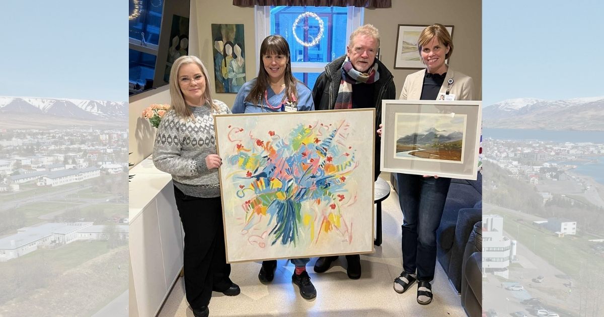 A generous gift from Ragnar Hólm, artist | Ísland.is