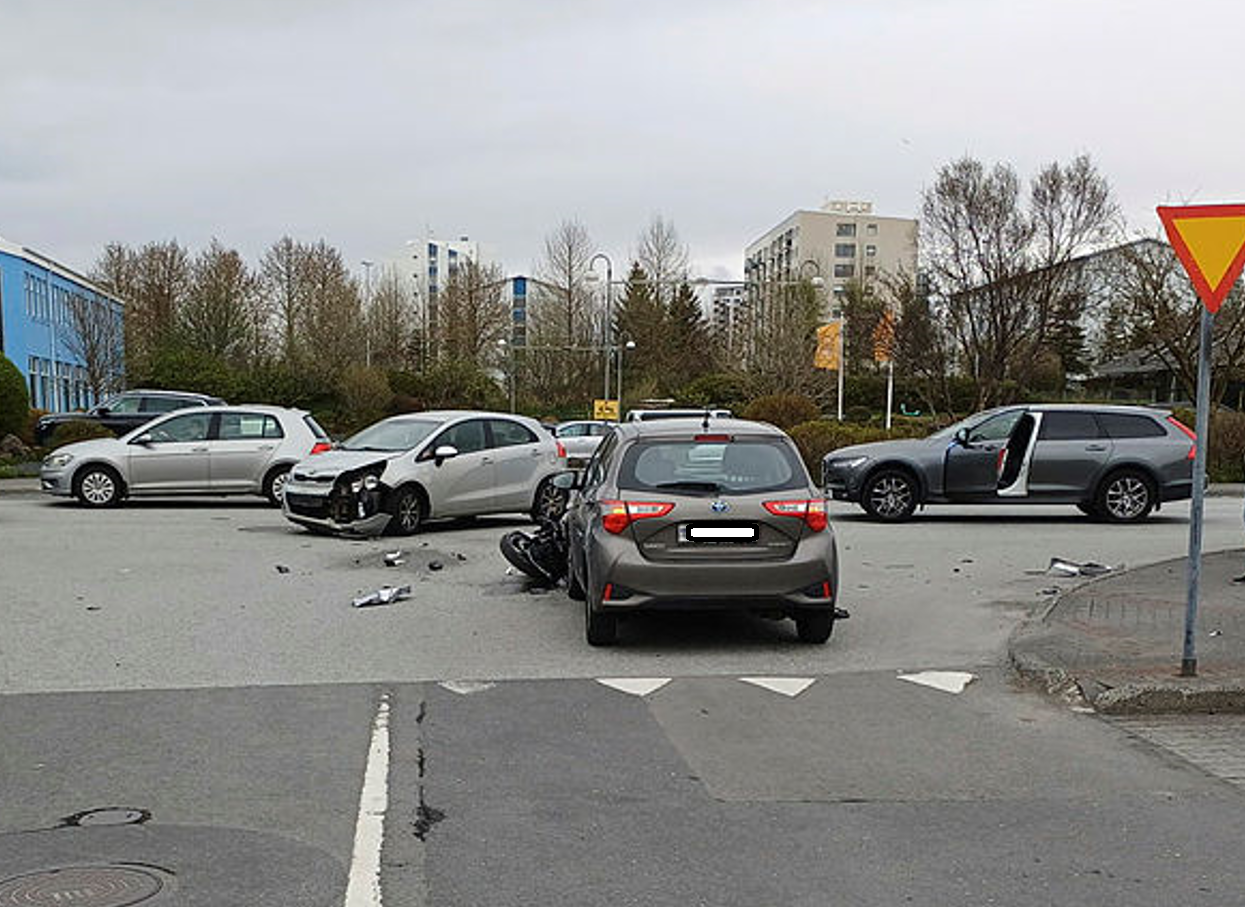 Umferðarslys á höfuðborgarsvæðinu | Ísland.is