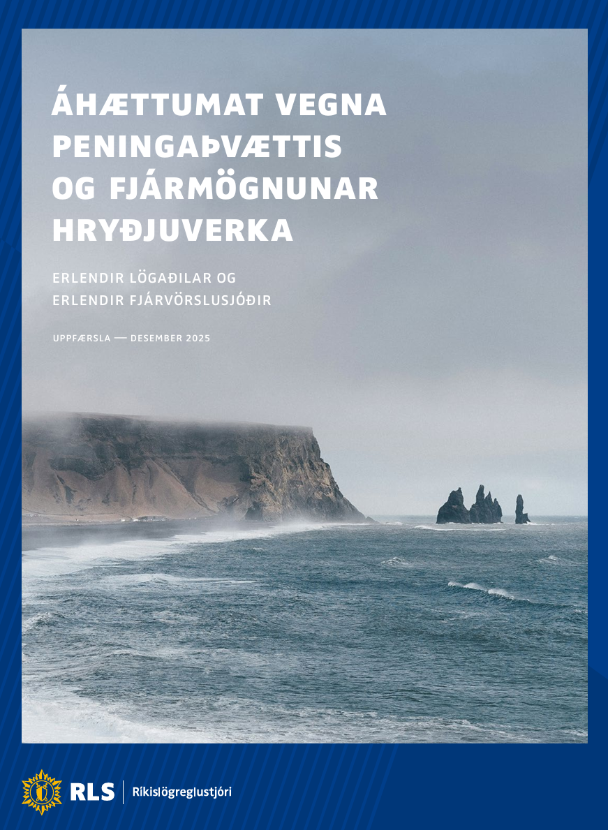 Áhættumat vegna peninga­þvættis og fjár­mögn­unar hryðju­verka ...