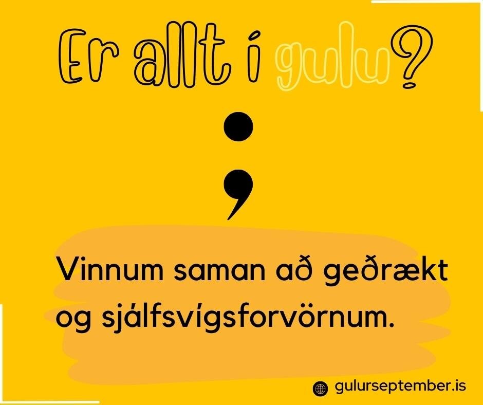 Gulur september | Ísland.is