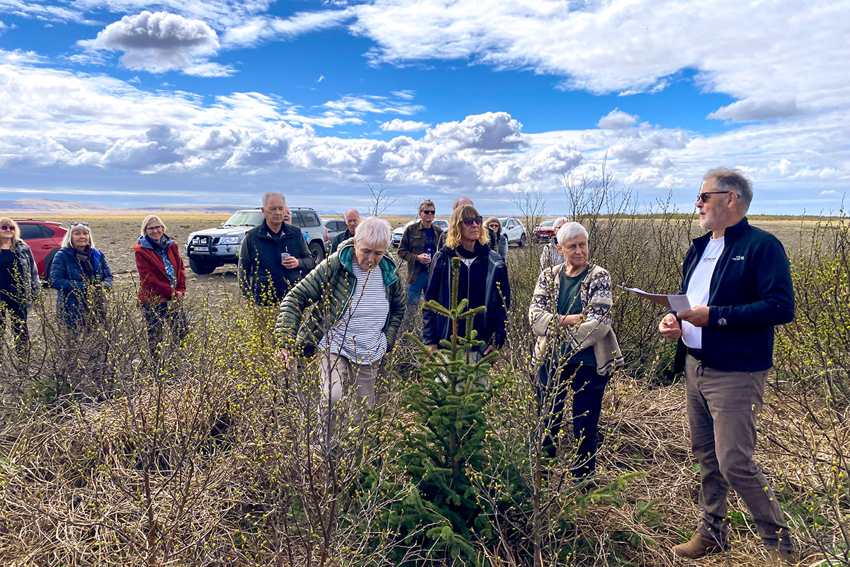 Aldin Visits Gunnarsholt | Land and Forest Iceland