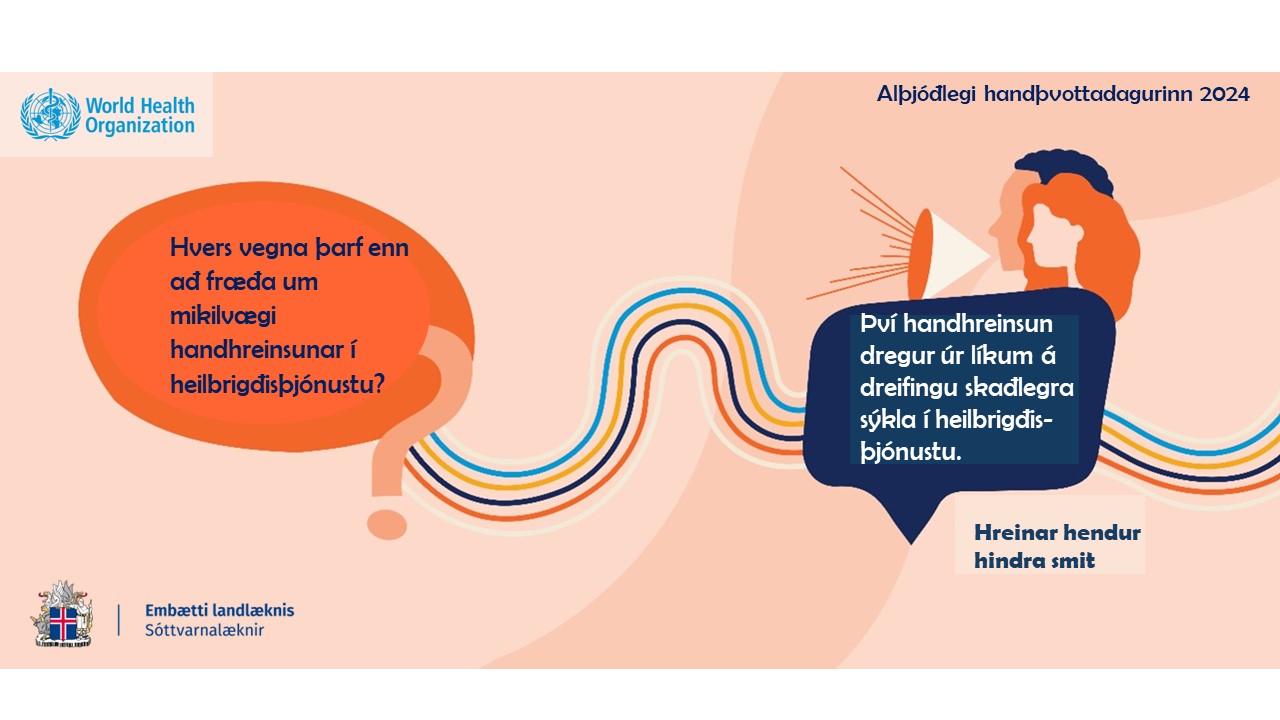 Hreinar hendur hindra smit – Alþjóðahandþvottadagurinn 5. maí | Ísland.is