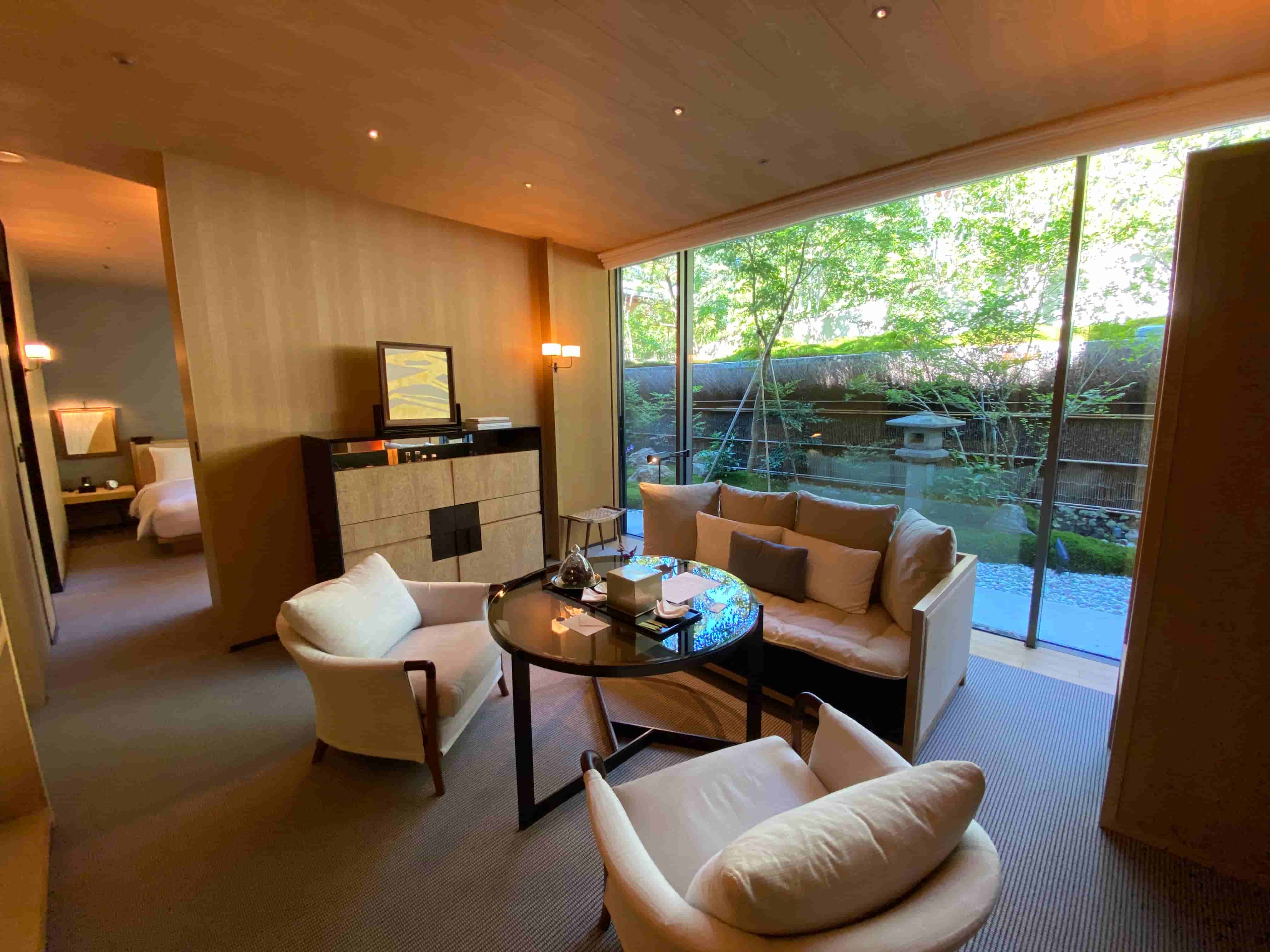 パークハイアット京都 パークスイートからWork From Hotel