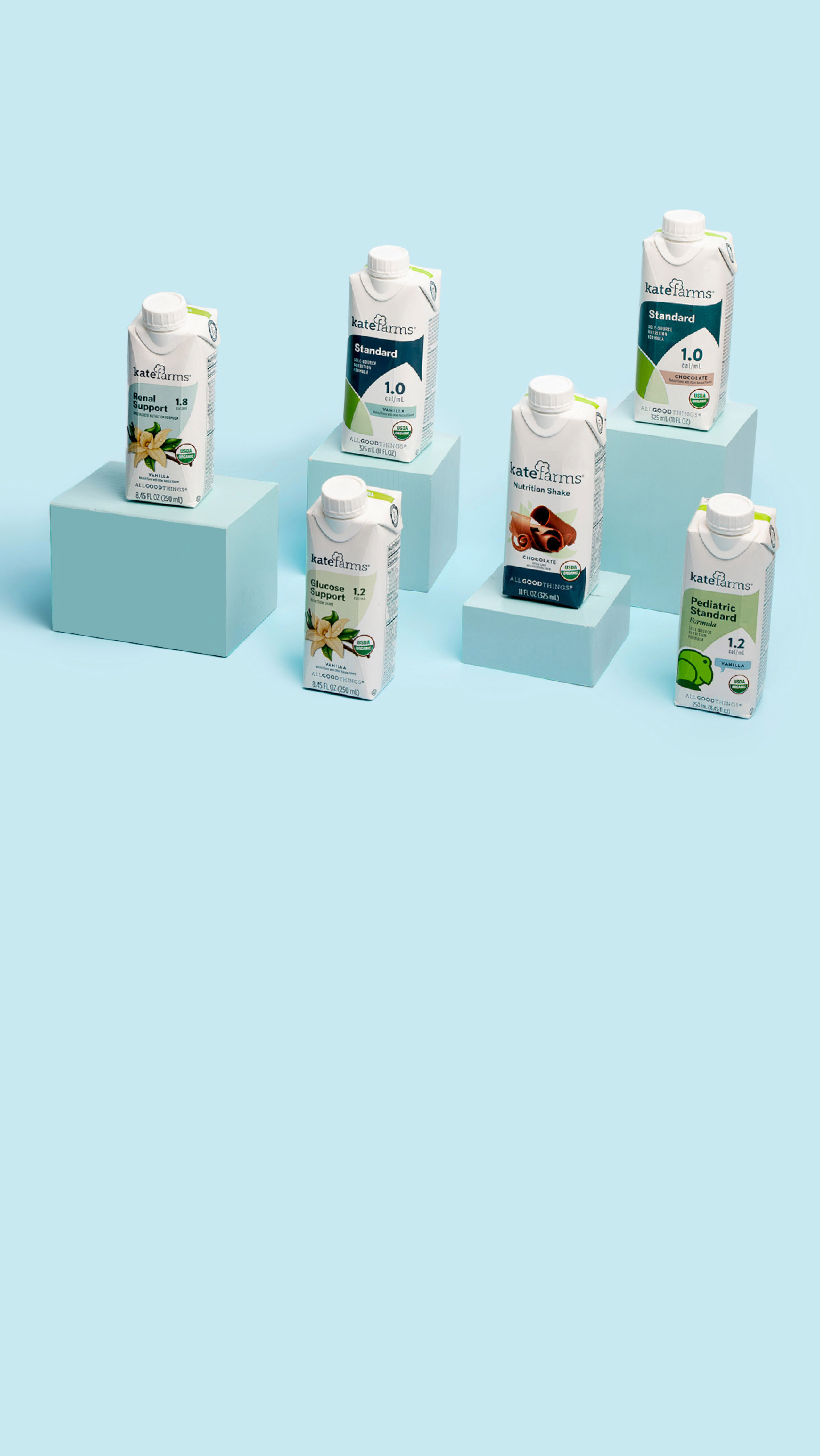 Kate Farms | Plant-Based Tube Feeding Formulas & Shakes