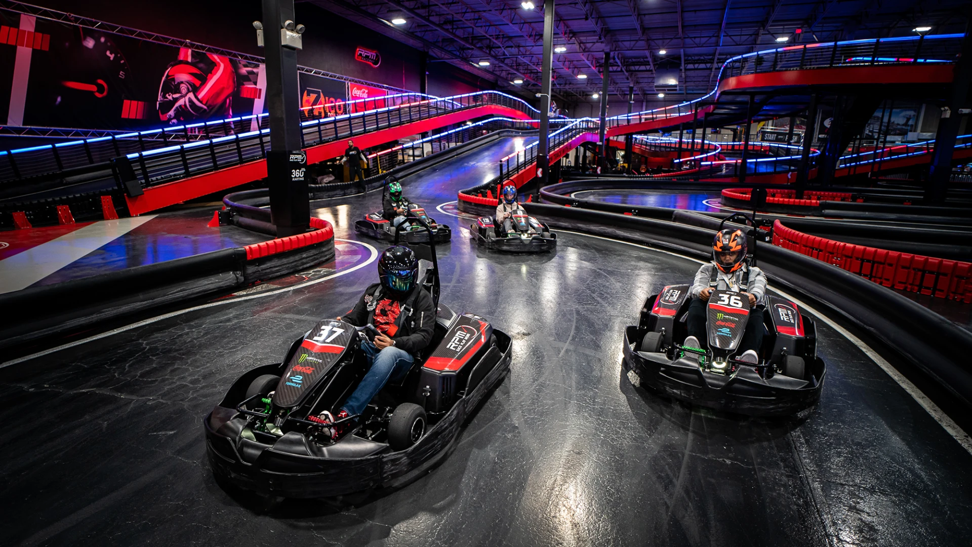 Indoor Kart Racing