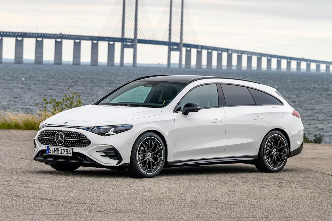 Elektrisk Mercedes-Benz CLA Shooting Brake EQ Technology klar til at ...