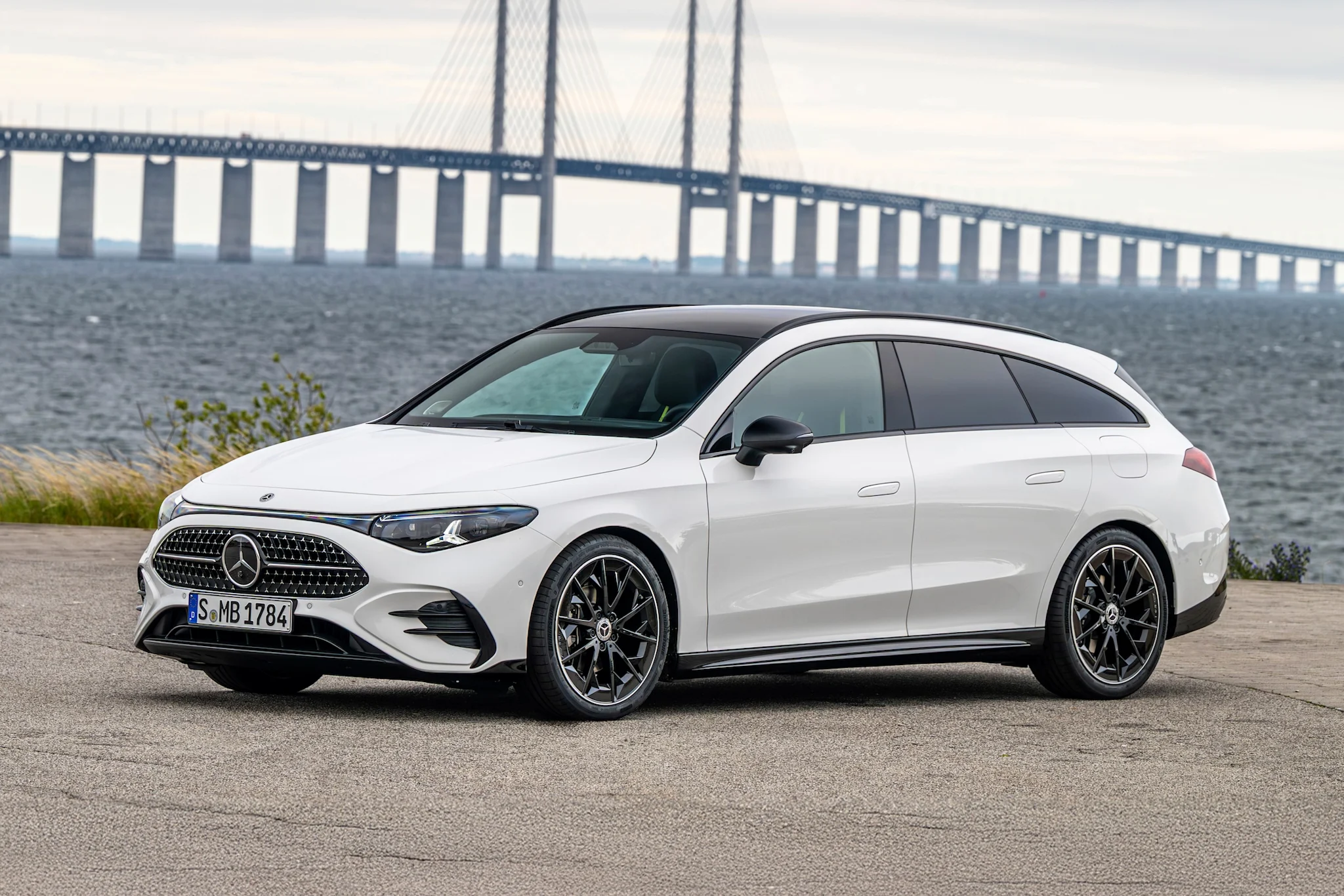 Elektrisk Mercedes-Benz CLA Shooting Brake EQ Technology klar til at ...