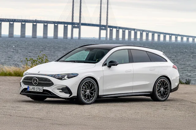 Elektrisk Mercedes-Benz CLA Shooting Brake EQ Technology klar til at ...