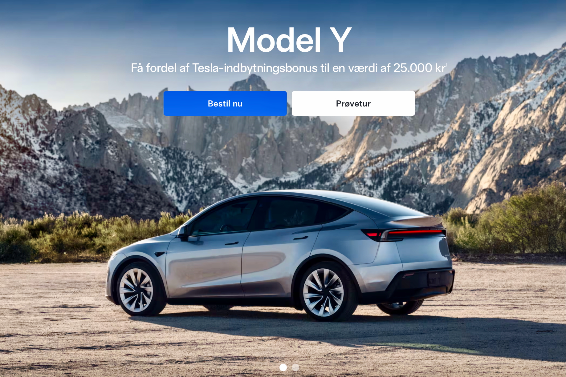 Tesla lokker nye ejere til med bonus på 25.000 kr.