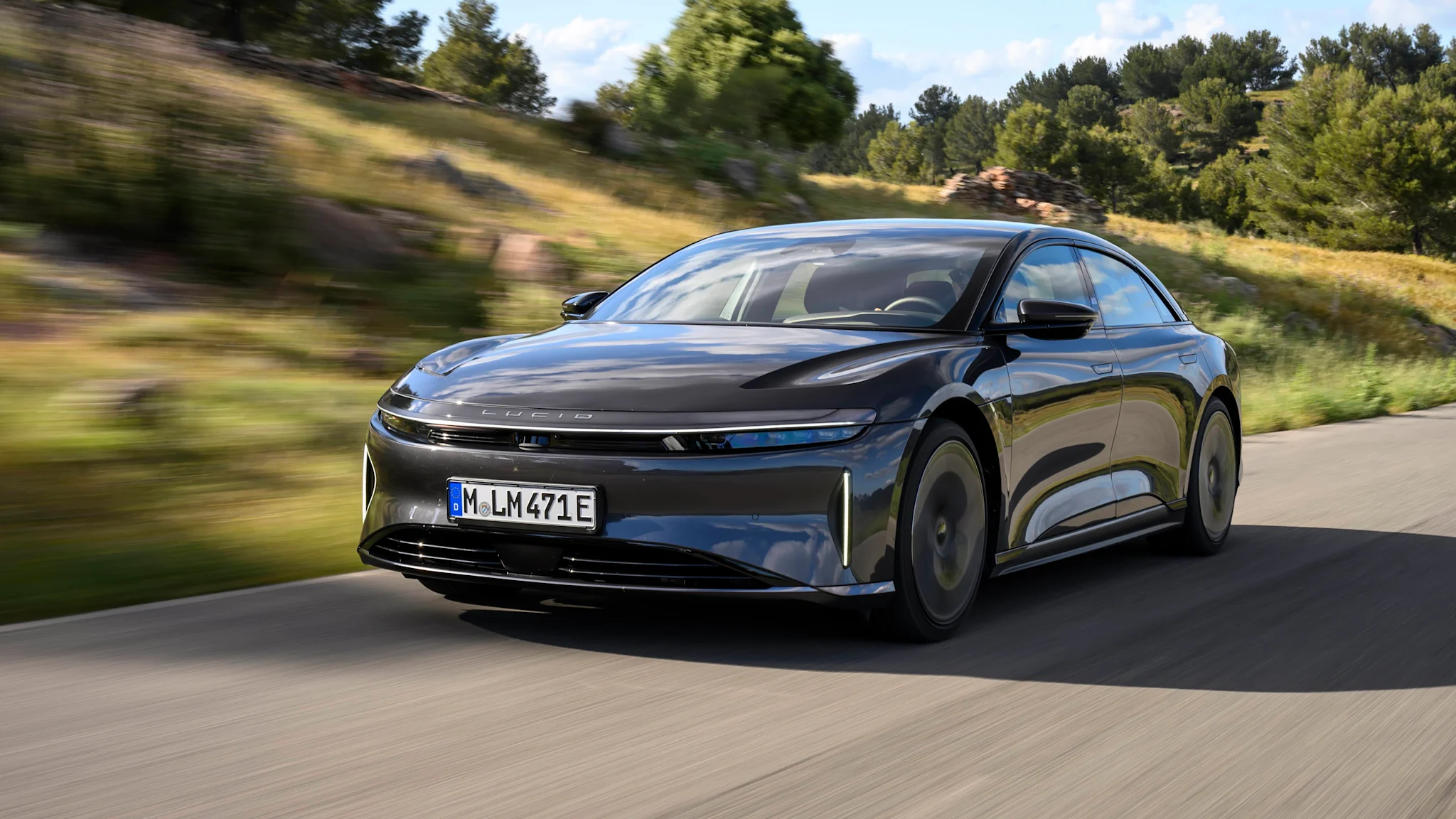 Første tur: Latterligt lækre Lucid Air kommer endelig til Danmark