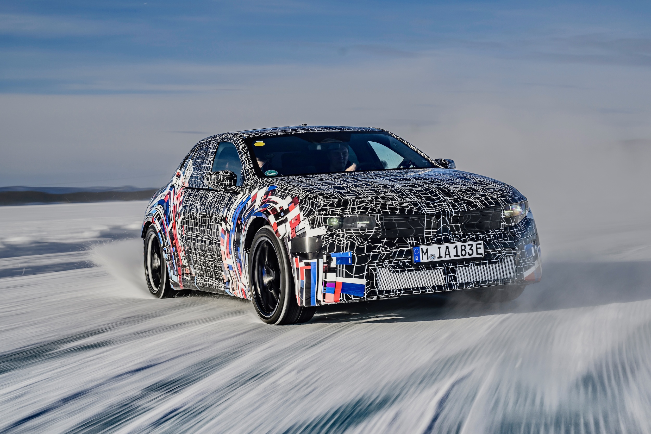 Elektrisk BMW M3 får en elmotor ved hvert hjul