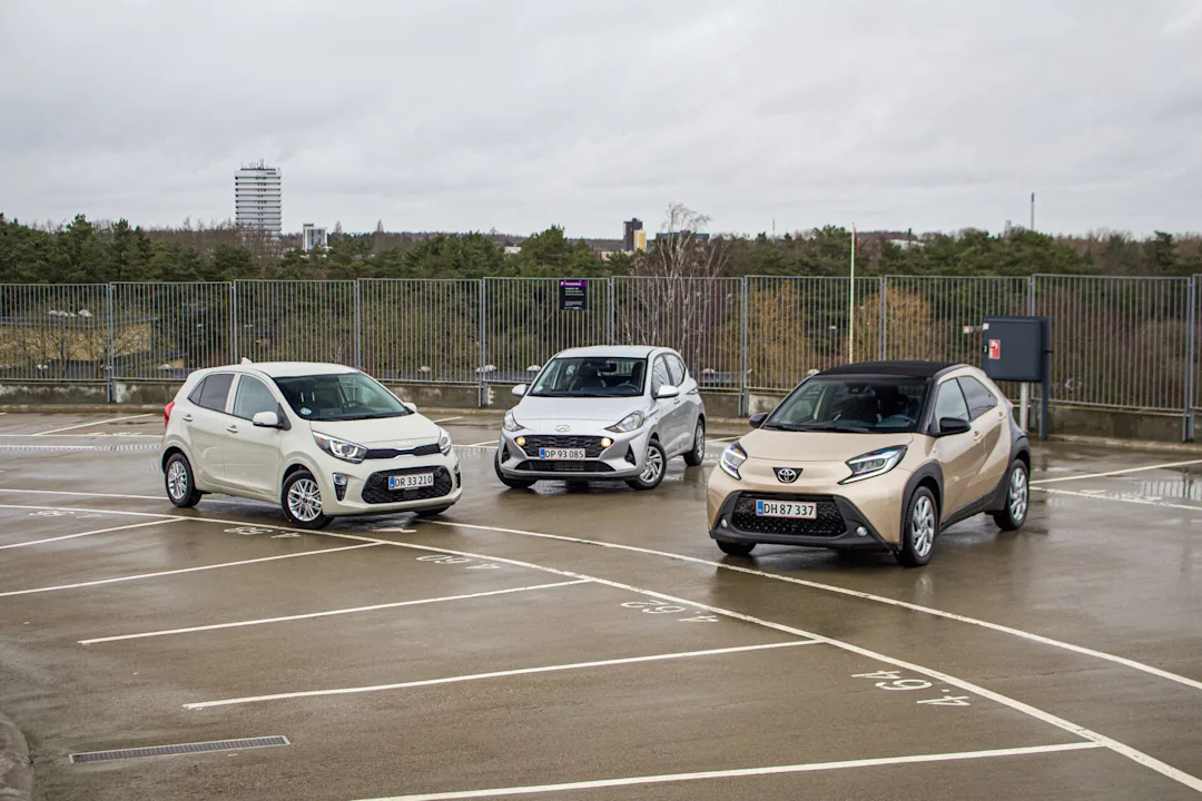 Hyundai i10, Kia Picanto og Toyota Aygo X er de sidste mikrobiler