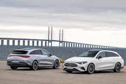 Elektrisk Mercedes-Benz CLA Shooting Brake EQ Technology klar til at ...