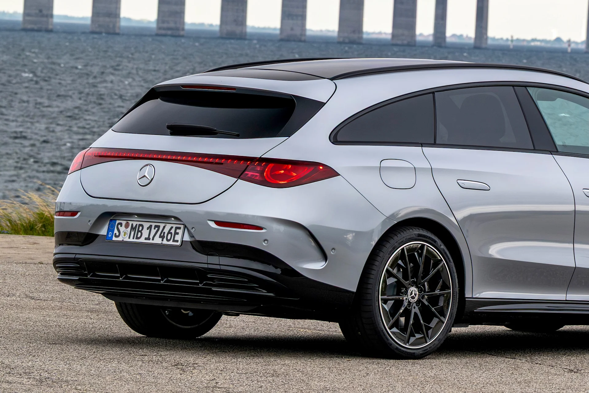 Elektrisk Mercedes-Benz CLA Shooting Brake EQ Technology klar til at ...