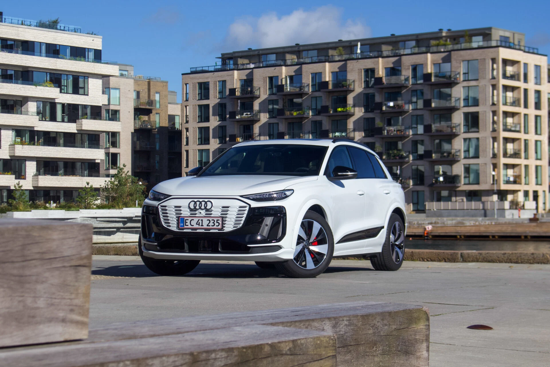 Test: Audi Q6 E-Tron er, som en Audi er bedst - Bilbasen Blog