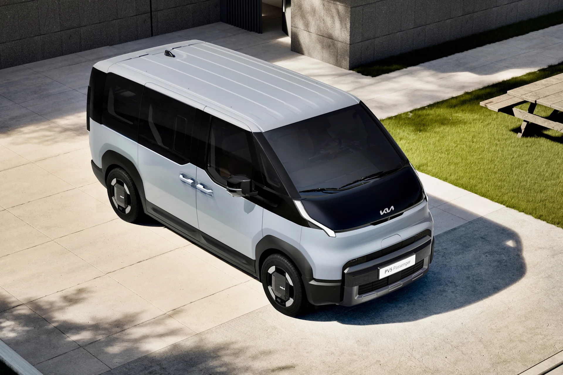 Kia PV5 Passenger er en elektrisk familiebus til kun 279.999 kr.