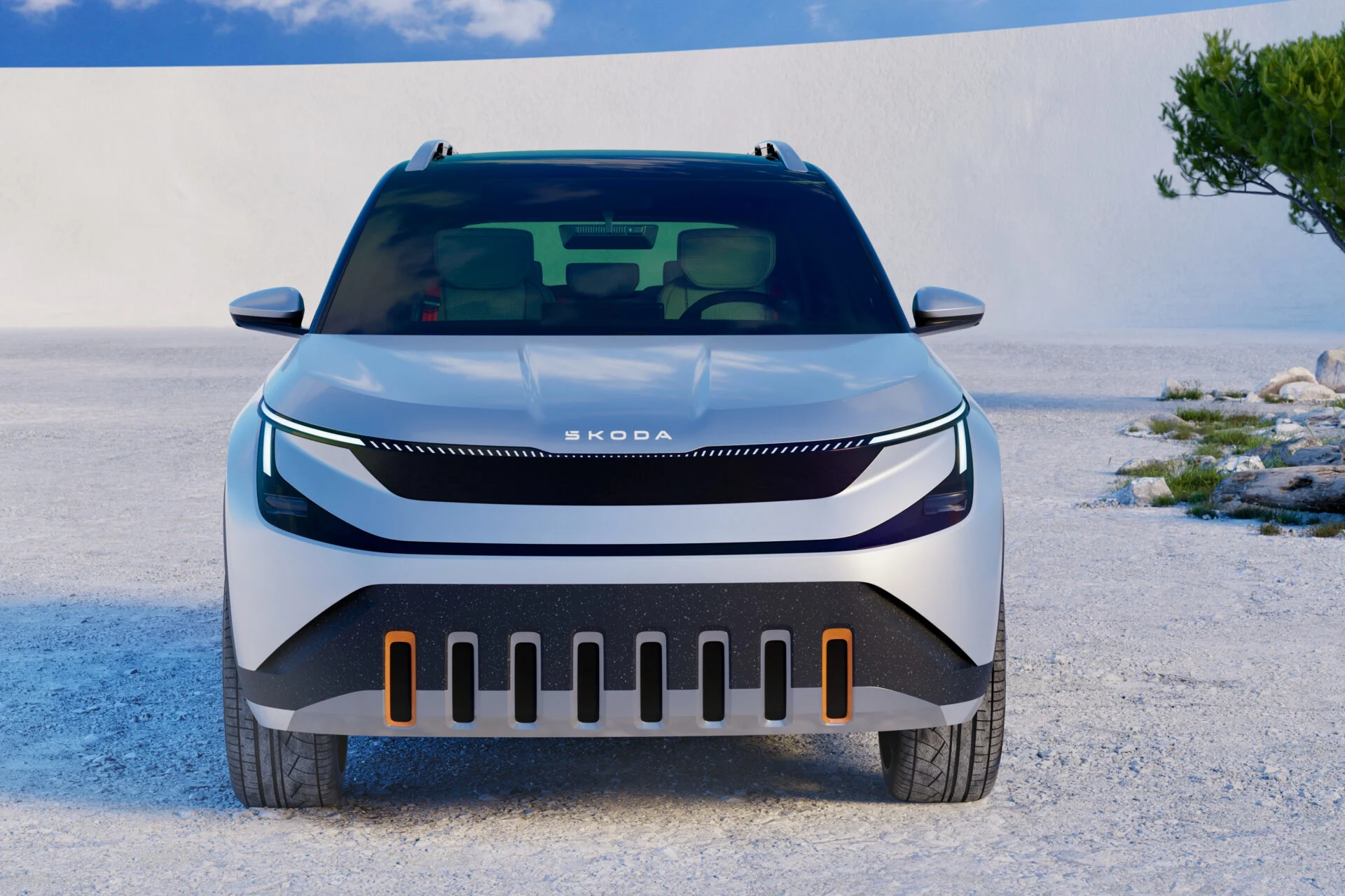 Første kig på Skoda Epiq - den mindste elbil fra tjekkerne - Bilbasen Blog