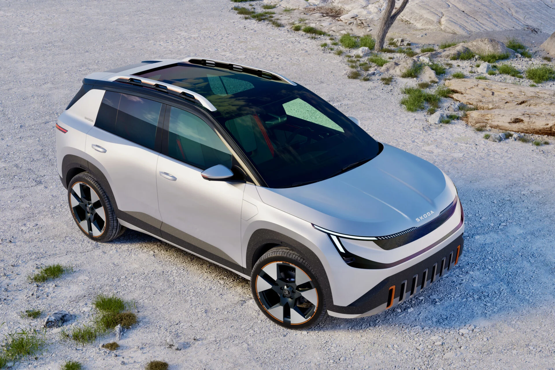 Første kig på Skoda Epiq - den mindste elbil fra tjekkerne - Bilbasen Blog