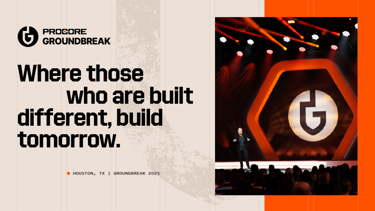 Groundbreak 2025 - Join us this year | Procore