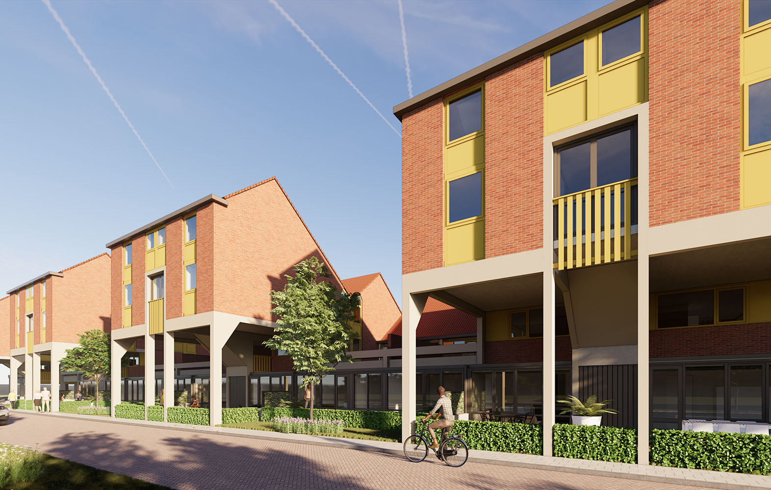 kasbah Hengelo: groot onderhoud en transformatie winkelplint naar wonen ...