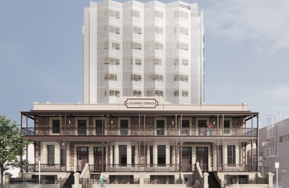 Hotel Tower to Rise Above Historic Glenelg Terrace Site | The Urban ...