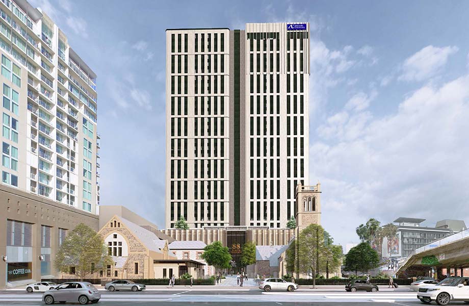 Student Tower Revealed for Adelaide’s Holy Trinity Precinct | The Urban ...