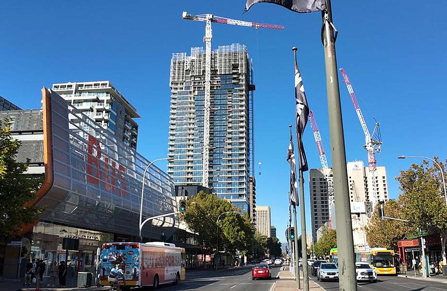 SA Dual Towers Move Ahead as CBD Highrise Tops Out | The Urban Developer