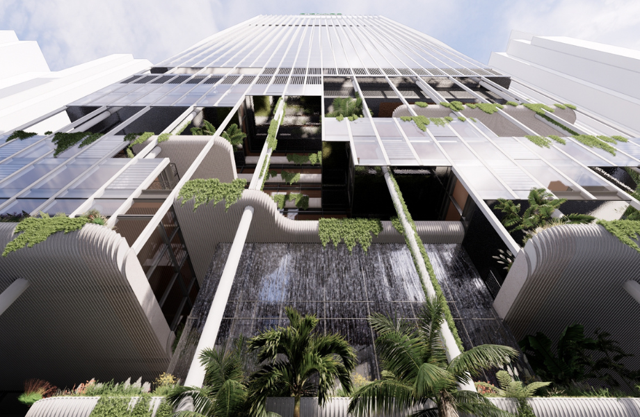 Landmark $750m Rainforest Tower Pitched for Brisbane CBD | The Urban Developer
